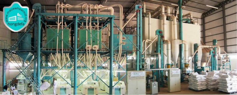 60Tonne/24hr Wheat Milling Machine – maize mill wheat flour mill factory